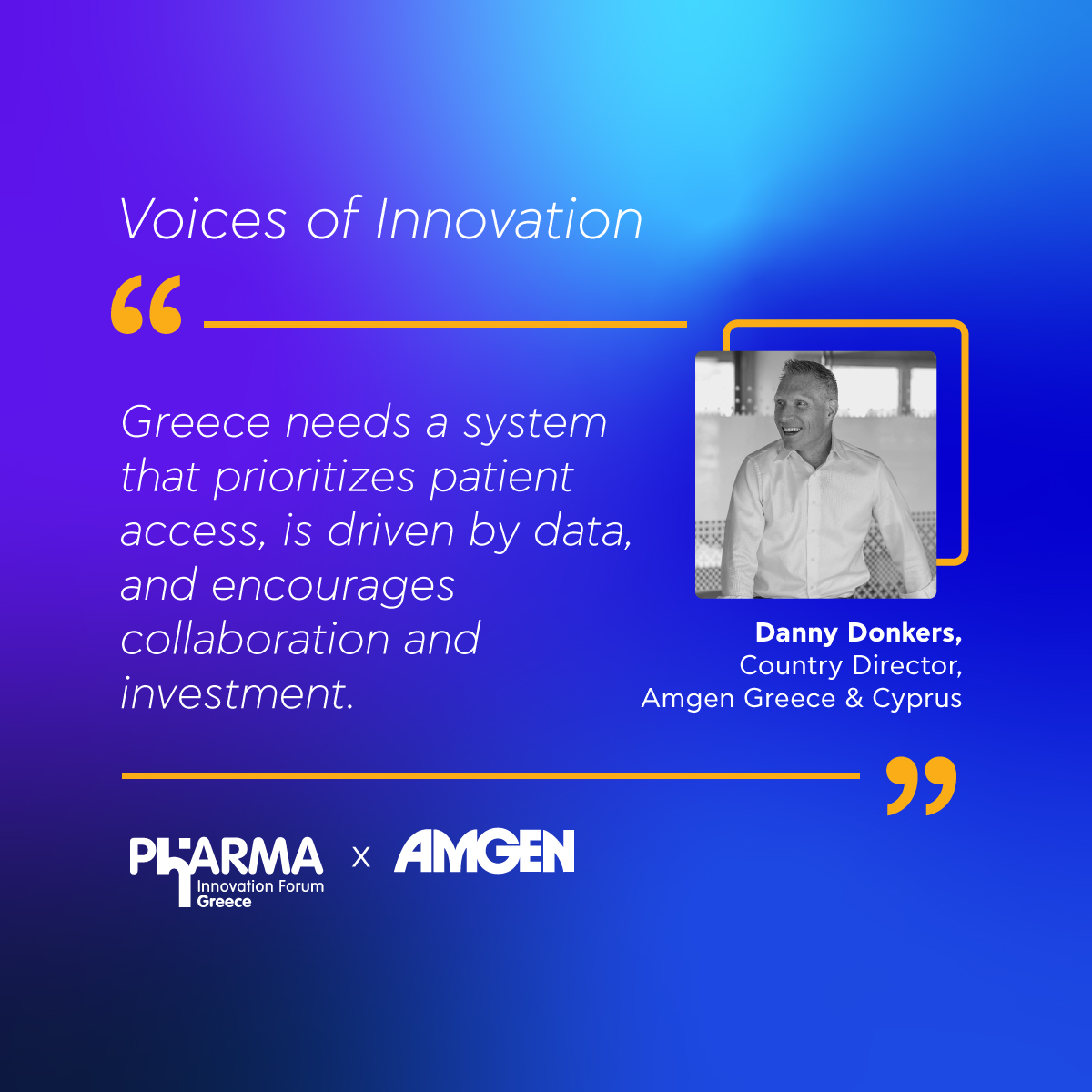 Healthcare System & Innovation: Proposals from Amgen Hellas